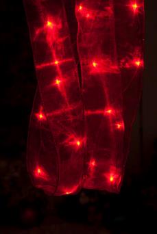 LED-lit Festive Red Ribbon (2m) – The Olde Christmas Shoppe