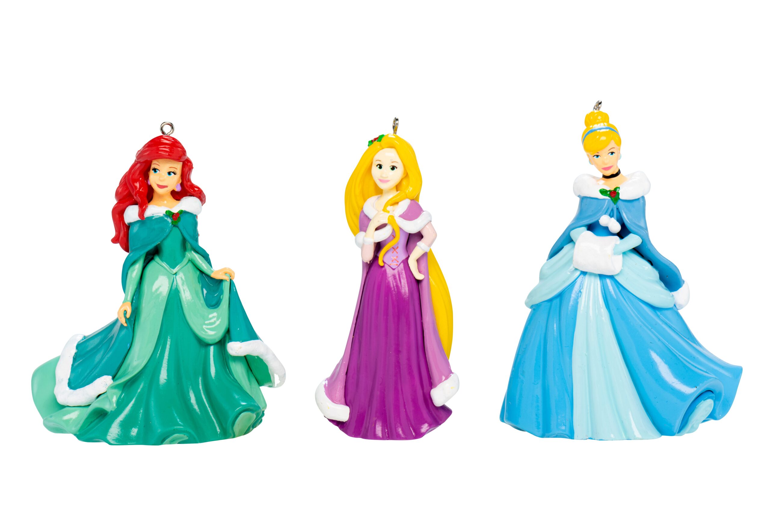 Classic Disney Princesses Tree Ornament – Ariel / Rapunzel / Cinderella ...